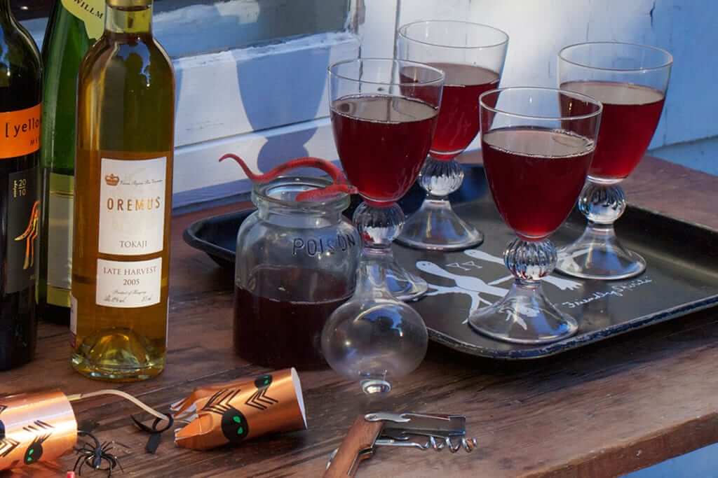 All Hallow’s Eve Blood Red Punch - Nora Murphy Country House