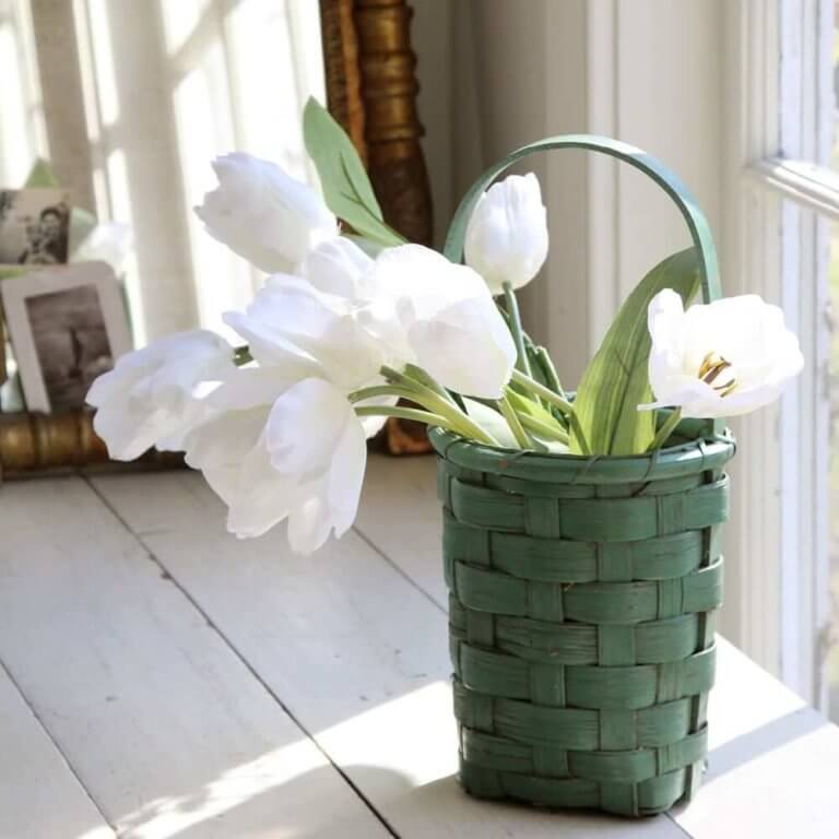 Snip & Style Splint Flower Basket - Nora Murphy Country House