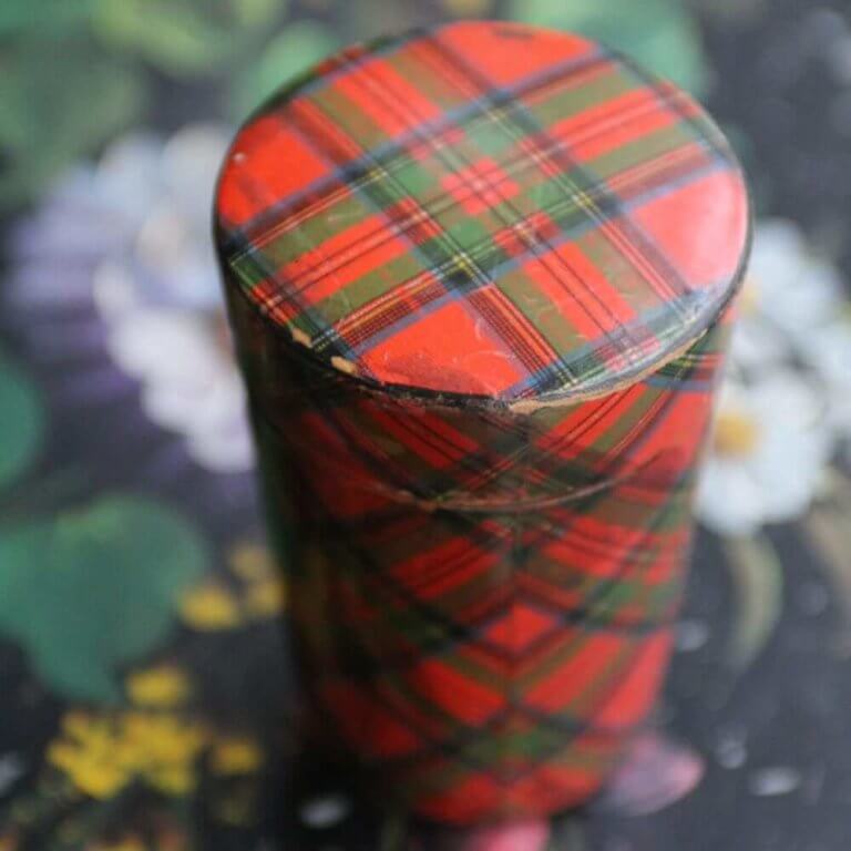 Stuart Tartan Glass Holder - Nora Murphy Country House