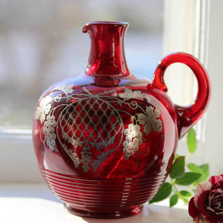 Ruby Red Bottle - Nora Murphy Country House