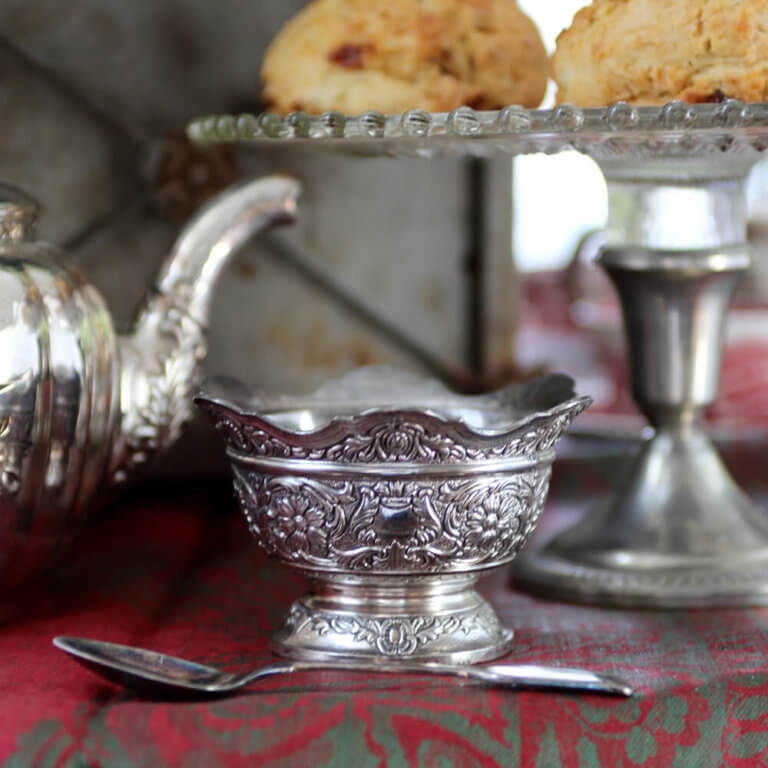 Wexford Sugar Bowl & Spoon - Nora Murphy Country House