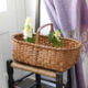 Cove Splint Gathering Basket - Nora Murphy Country House