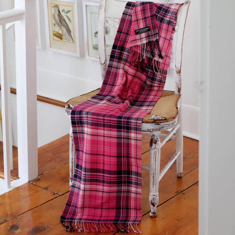 Preppy Scottish Cashmere Scarf - Nora Murphy Country House