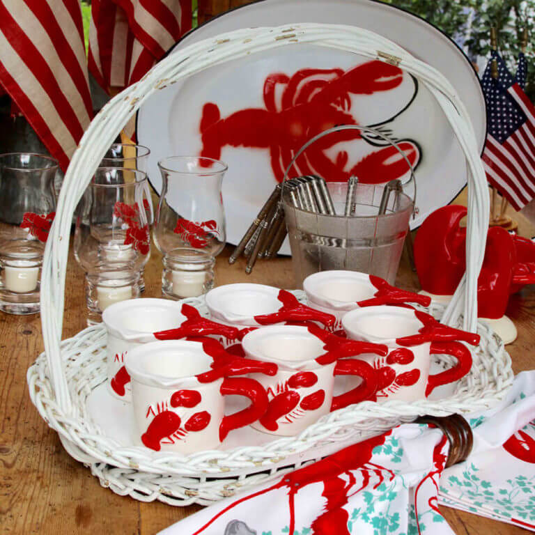 Vintage Bucket of Crackers & Pickers - Nora Murphy Country House