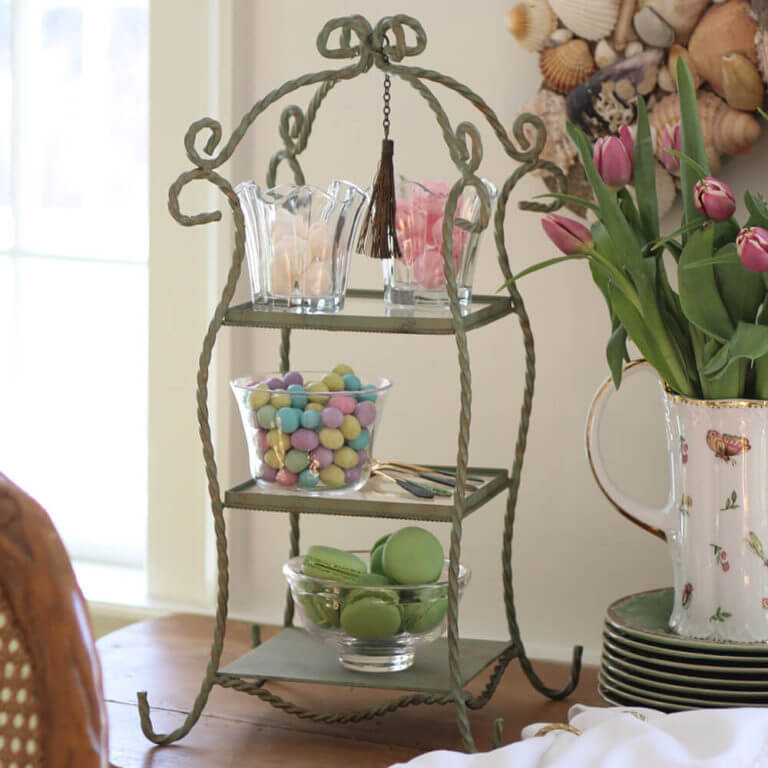 Summer Collapsible Serving Table - Nora Murphy Country House