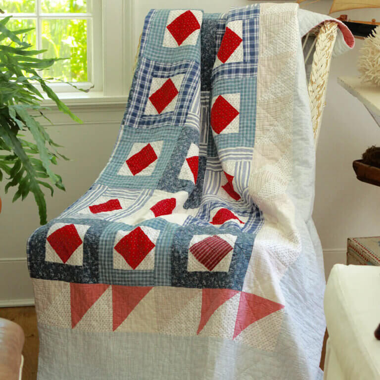 Vintage Ralph Lauren Patchwork Quilt - Nora Murphy Country House