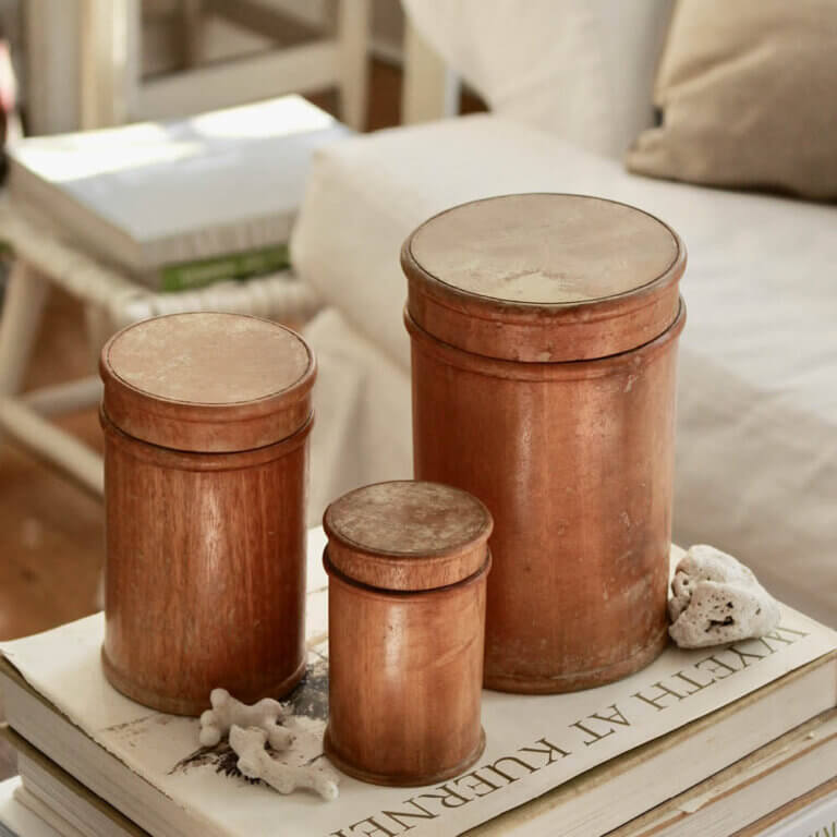 Westport Nesting Wood Boxes - Nora Murphy Country House